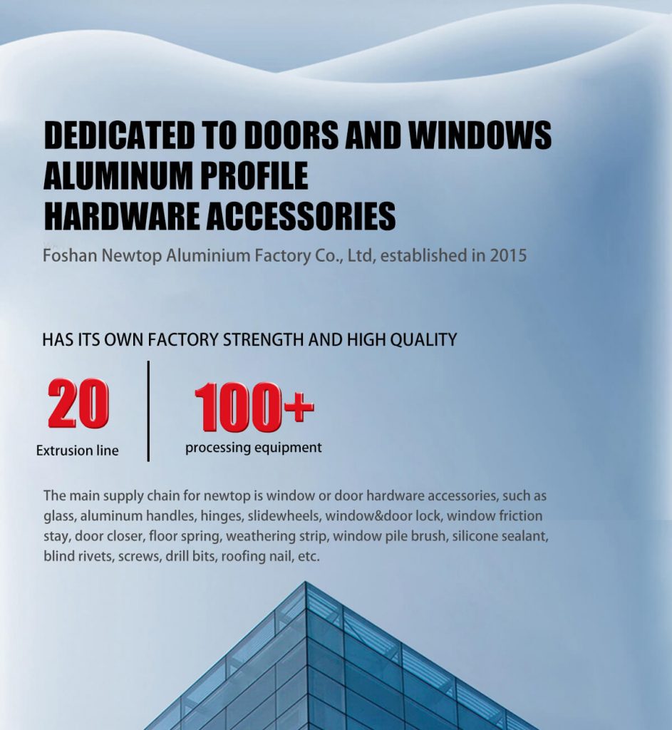 Customized Heavy Corner Joint Inside Aluminum Profile - Window ...